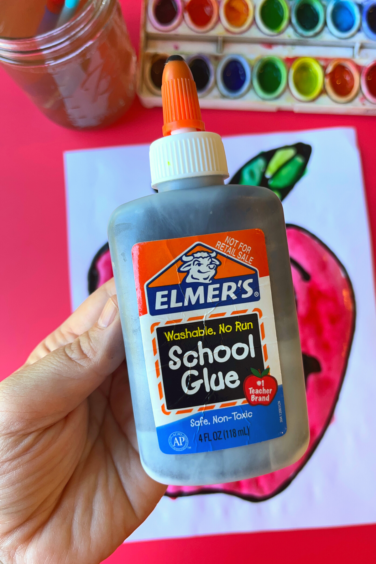 Black Glue Art - Friends Art Lab