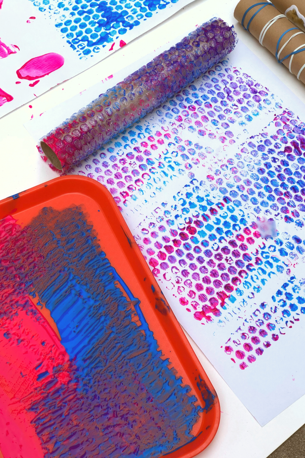 DIY Printmaking Rollers - Friends Art Lab