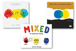 Finger Paint Color Mixing Activity - Friends Art Lab