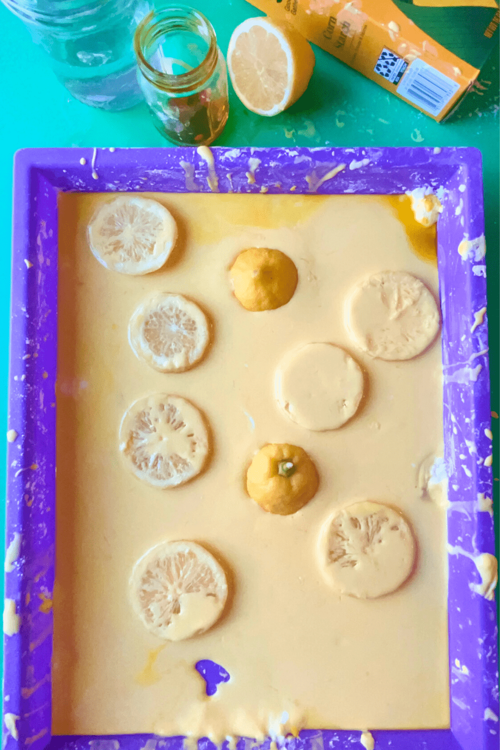 Lemon Oobleck Sensory Play - Friends Art Lab