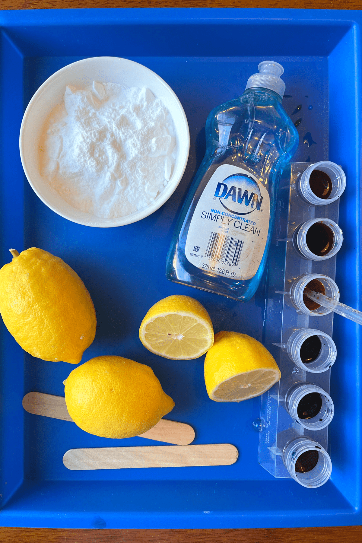 Lemon Volcanoes – Sizzling Science Experiment - Friends Art Lab