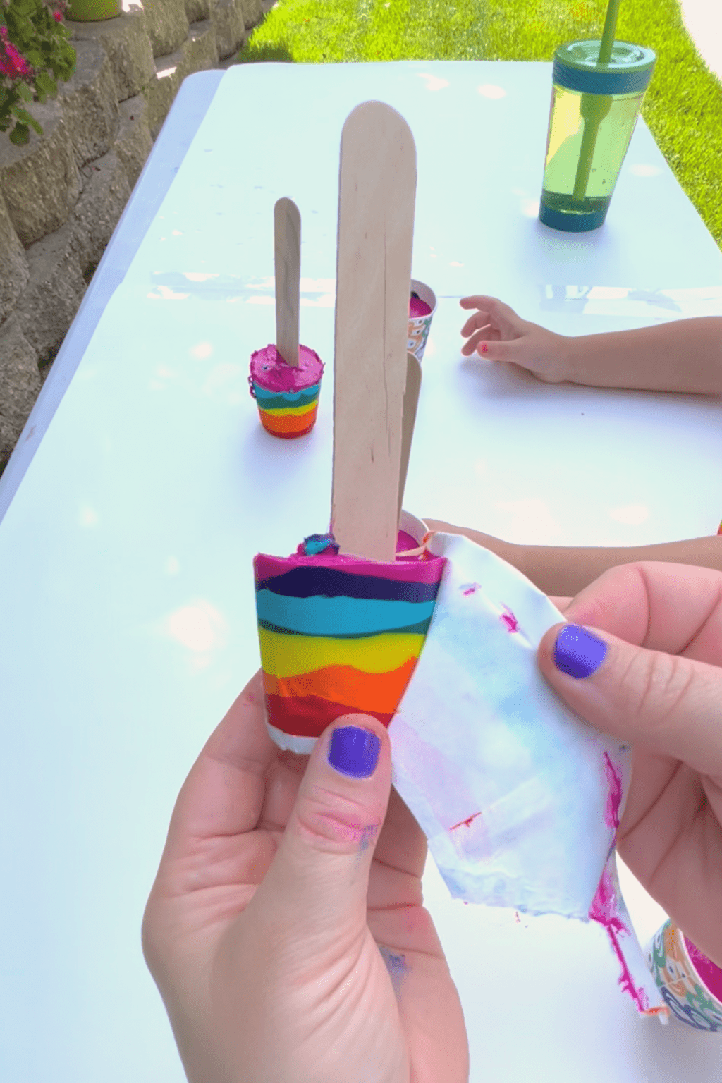 Paint Popsicles - Make Them in 3 Easy Steps - Friends Art Lab