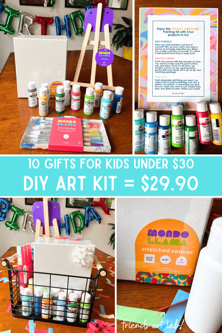 10+ of the BEST Non-Toy Gifts for Kids Under $30 - Friends Art Lab