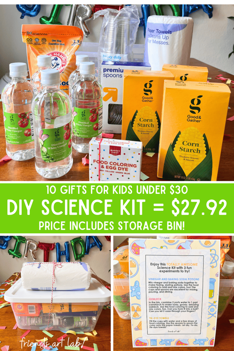 10+ of the BEST Non-Toy Gifts for Kids Under $30 - Friends Art Lab