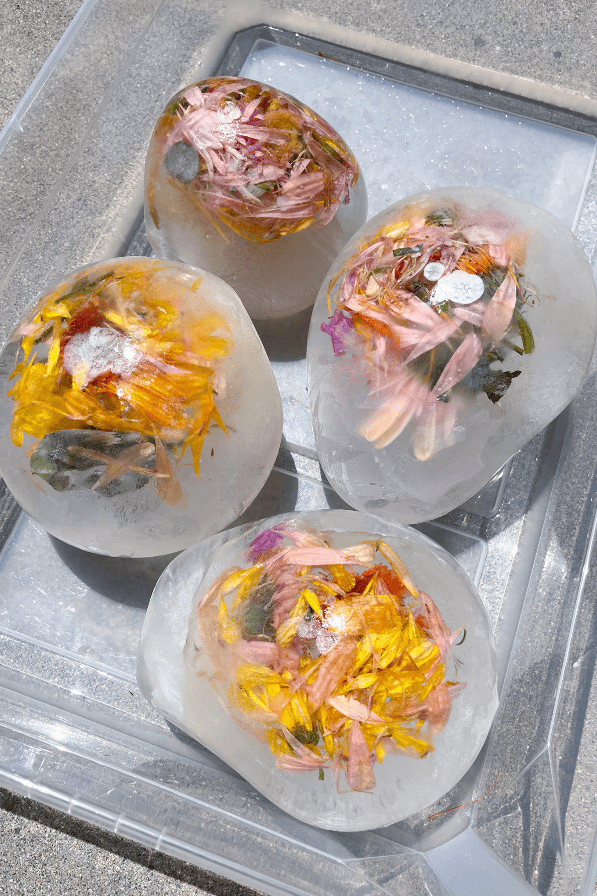Spring Flower Sensory Table - Water Play Activity - Friends Art Lab