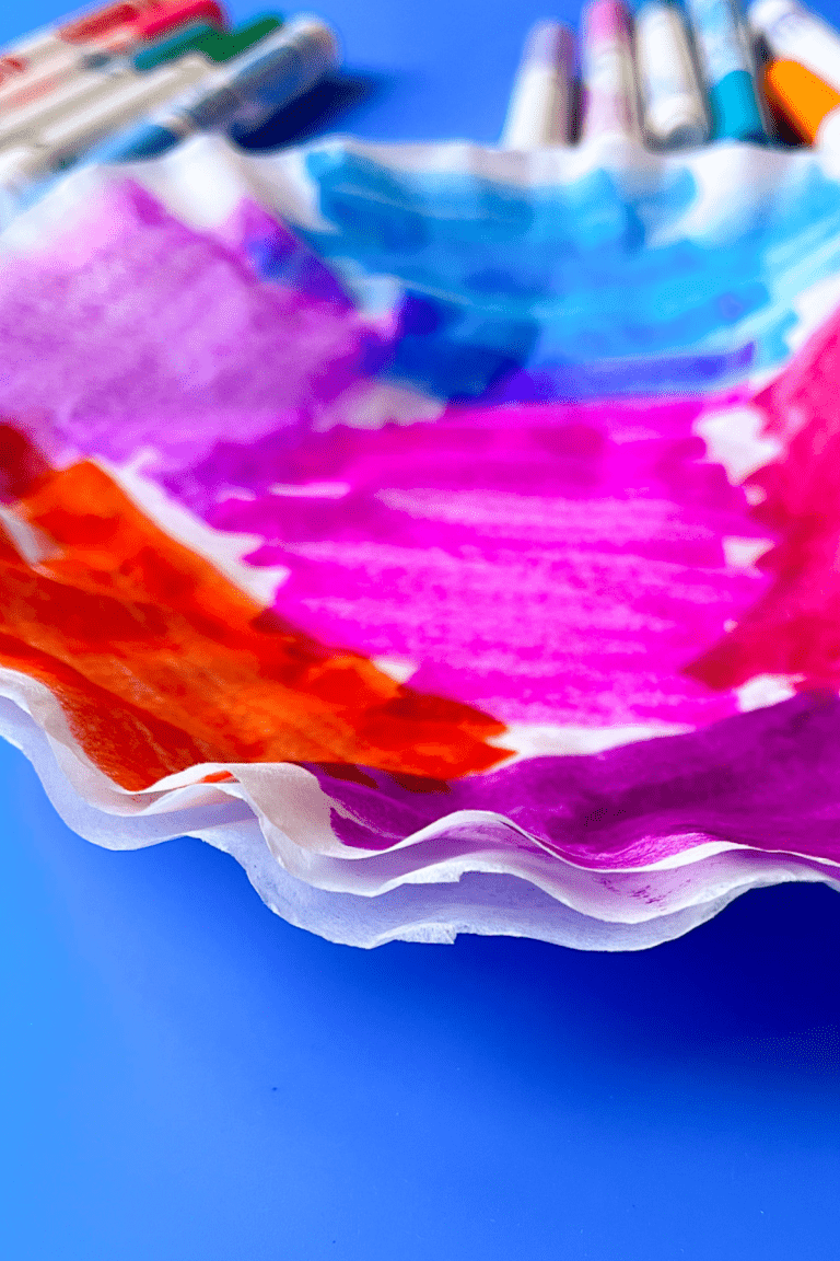 How to Color Coffee Filters + 3 Kid Crafts to Try - Friends Art Lab