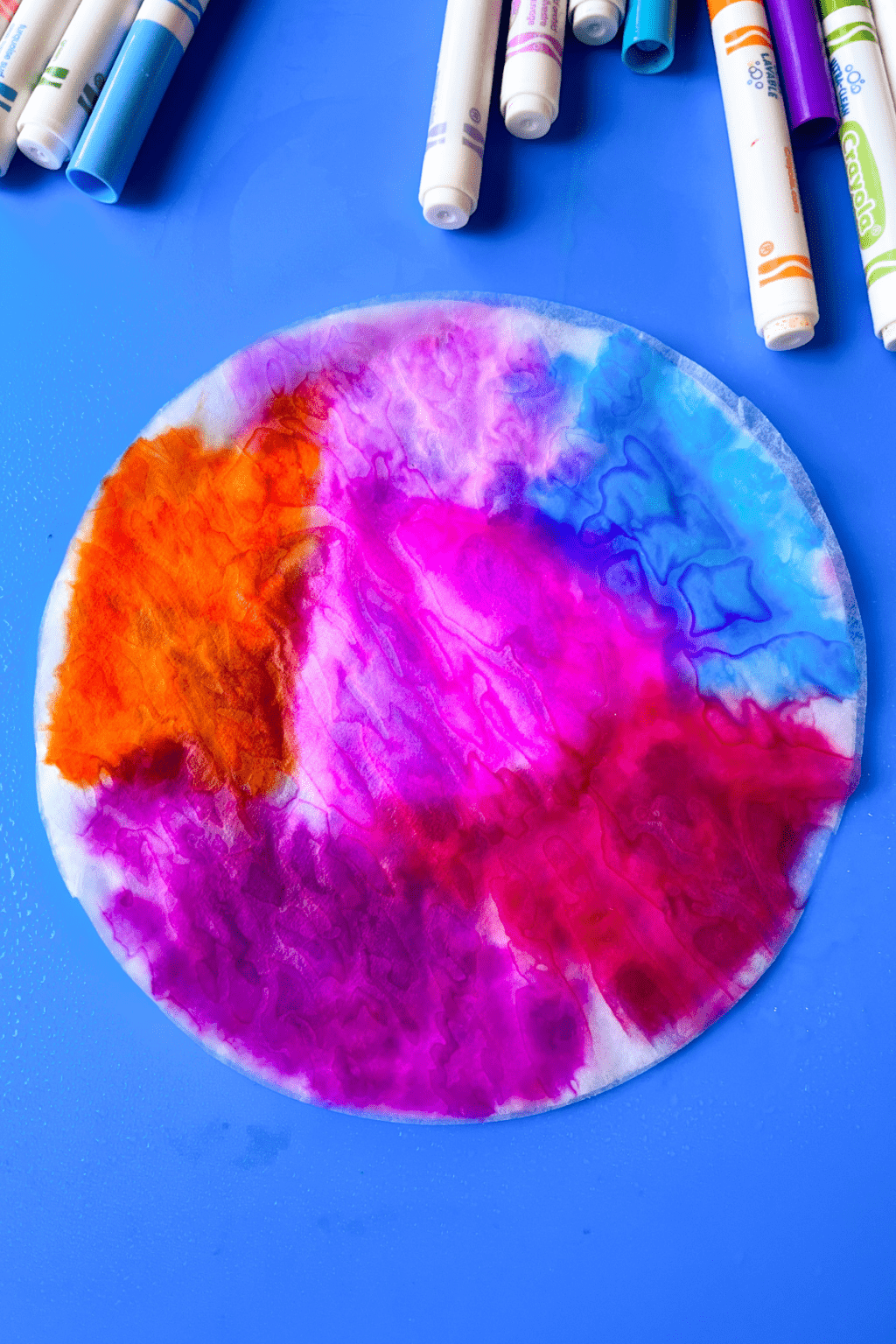 How to Color Coffee Filters + 3 Kid Crafts to Try - Friends Art Lab