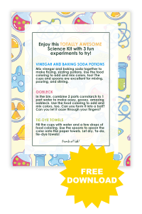 Non-Toy Gift for Kids: DIY Science Kit - Friends Art Lab