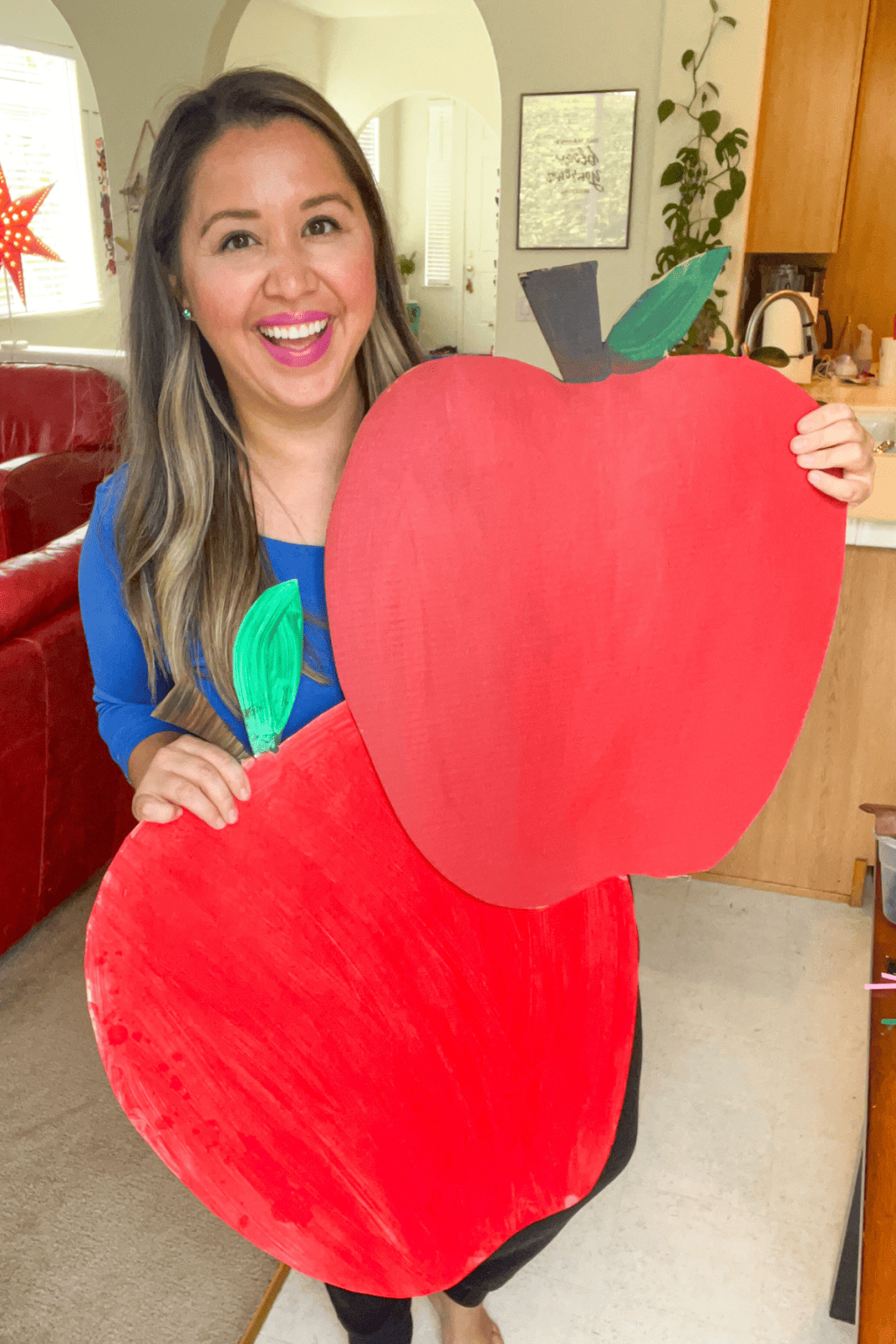 Apple Vocabulary: Preschool Literacy Activity - Friends Art Lab