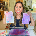 How to Make Floating Chalk Prints: Process Art for Kids - Friends Art Lab