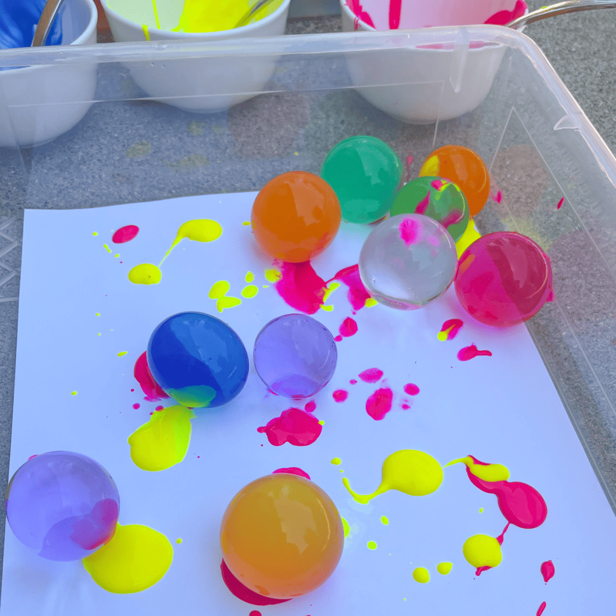 Drip Paint Painting for Kids - Friends Art Lab