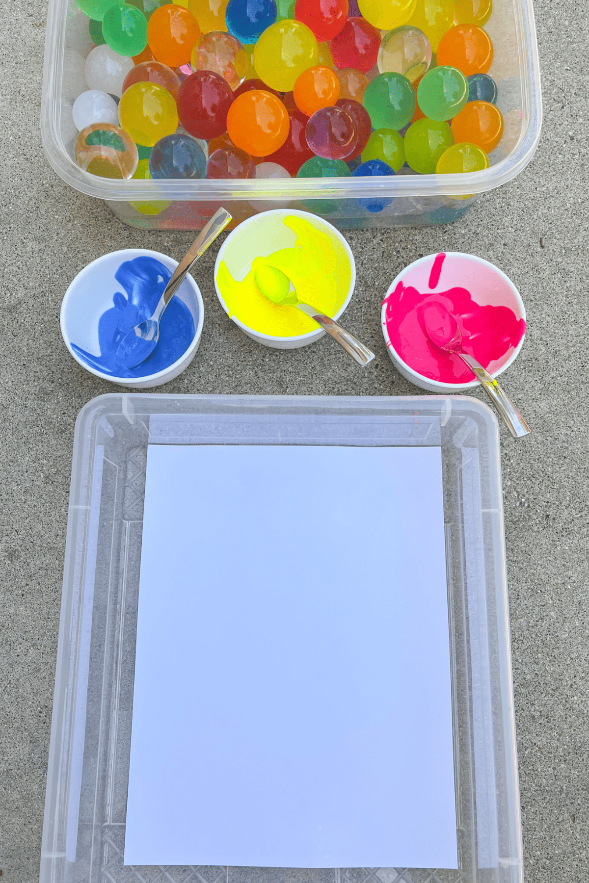 Giant Water Bead Painting – Easy Process Art - Friends Art Lab