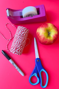 Preschool Apple Math: Measurement Activity - Friends Art Lab