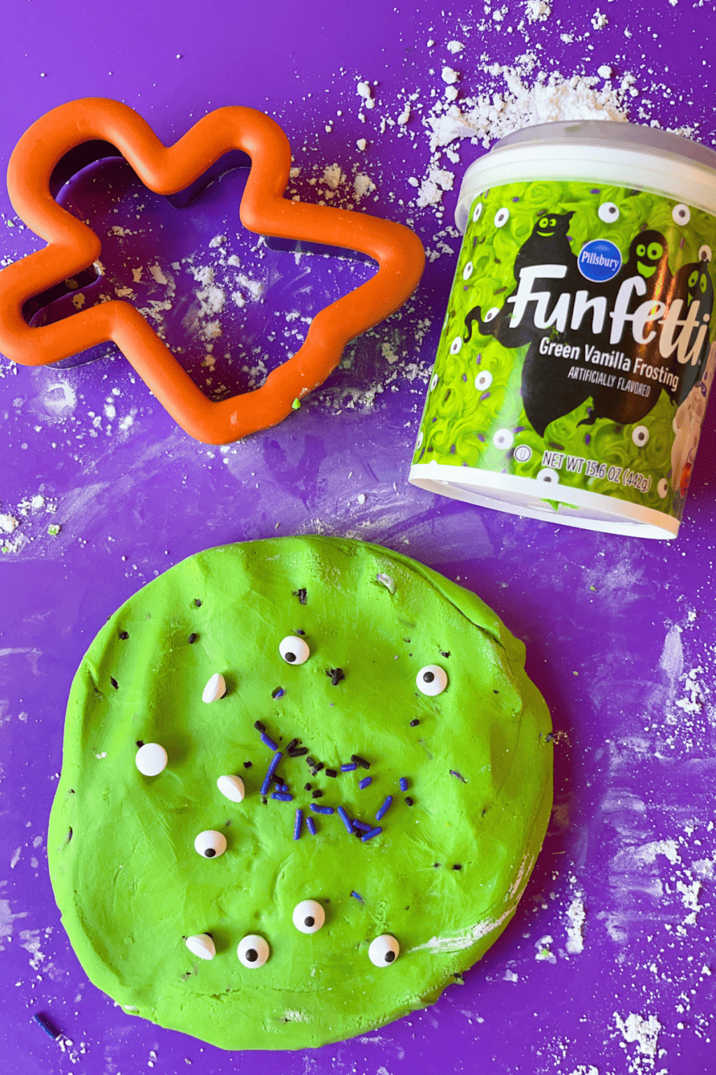 Halloween Frosting Dough Sensory Activity - Friends Art Lab
