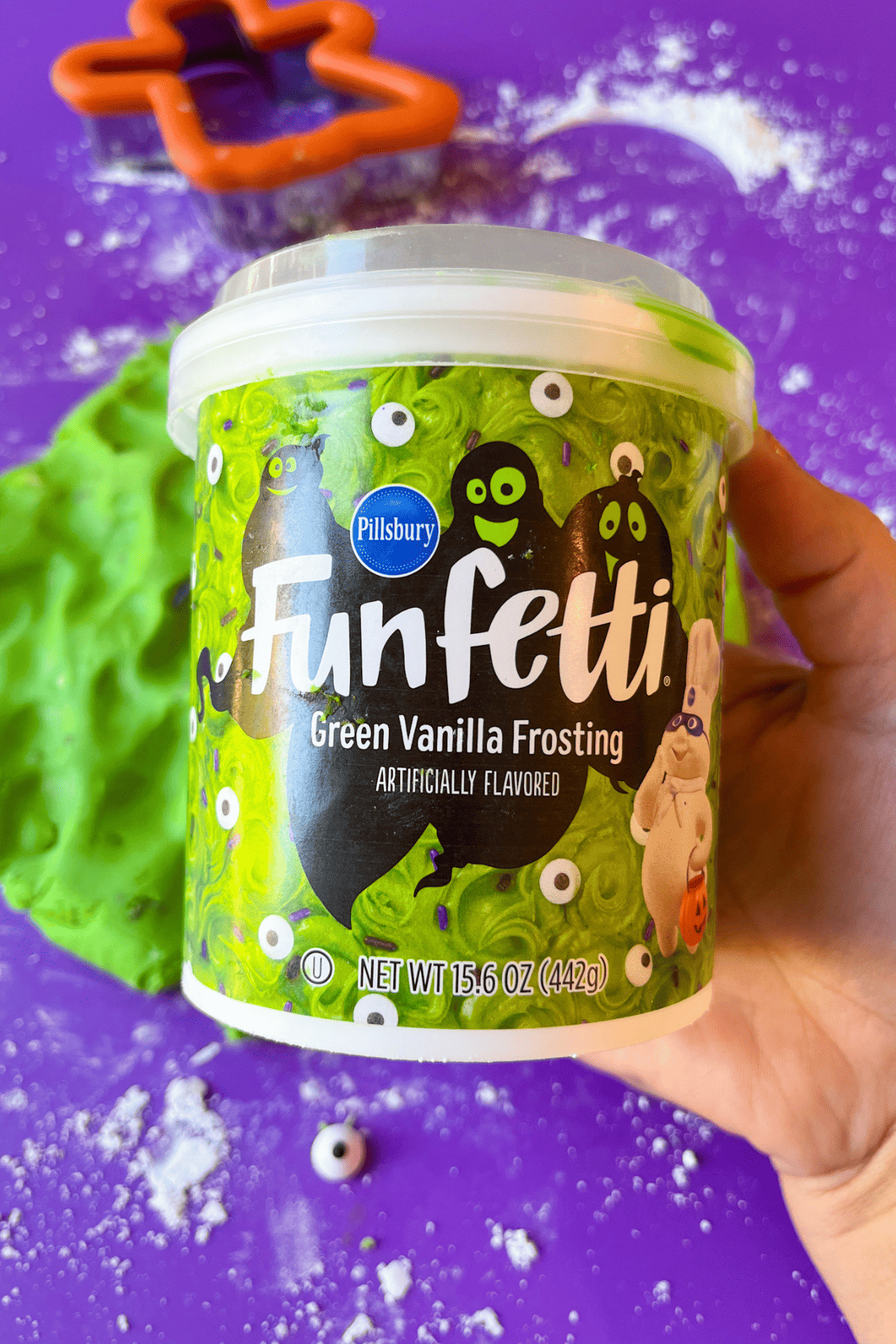 Halloween Frosting Dough Sensory Activity - Friends Art Lab
