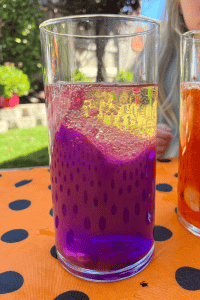 Halloween Lava Lamp Science Experiment - Friends Art Lab