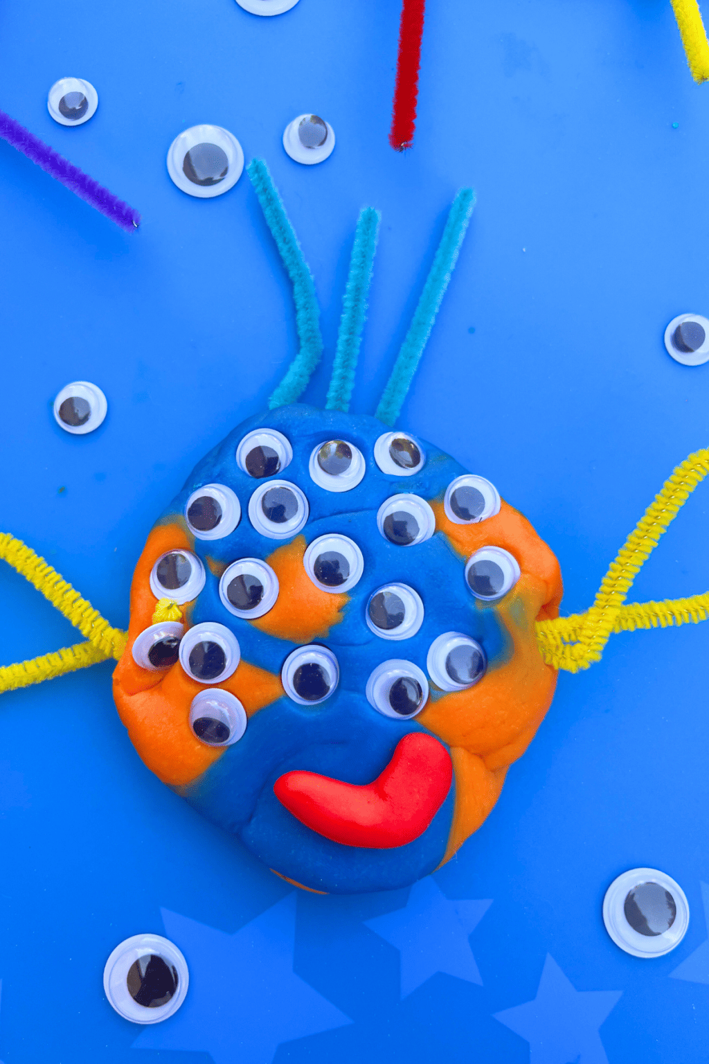 Play Dough Monsters - Friends Art Lab