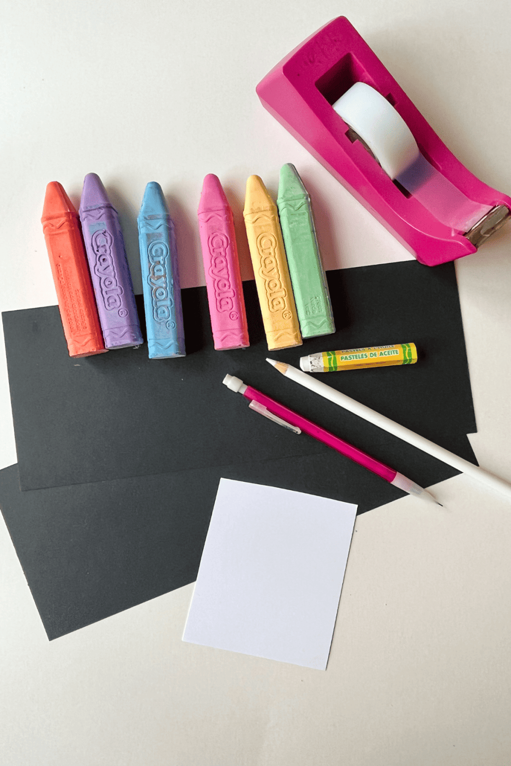 Chalk Christmas Light Art for Kids - Friends Art Lab