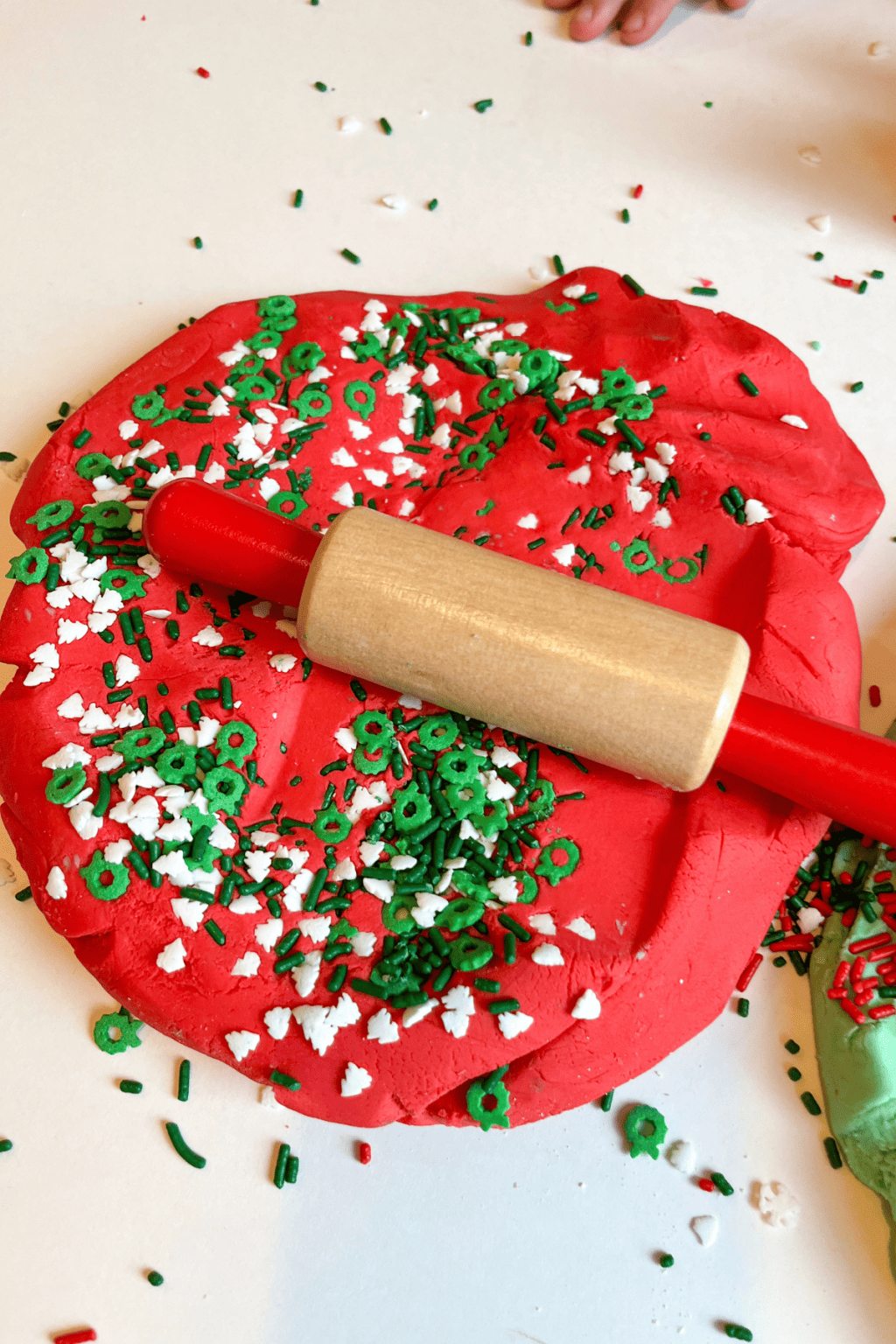 Christmas Frosting Dough Sensory Activity - Friends Art Lab