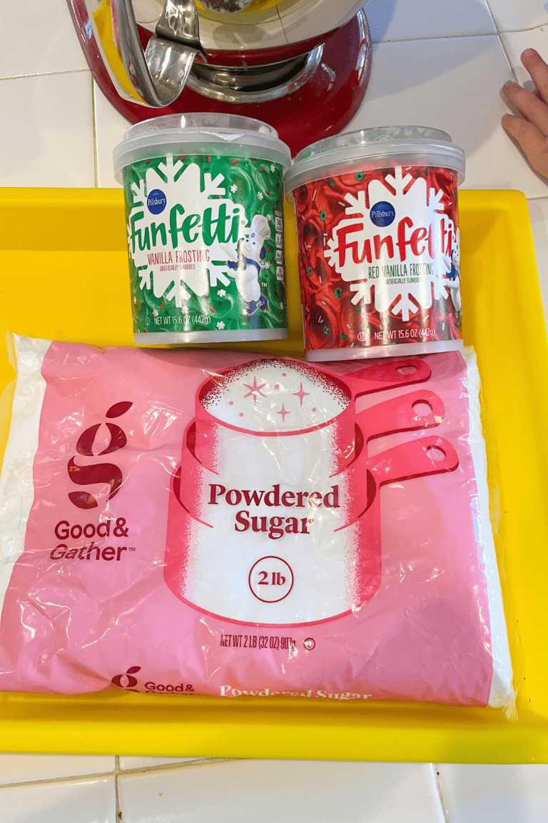 Christmas Frosting Dough Sensory Activity - Friends Art Lab