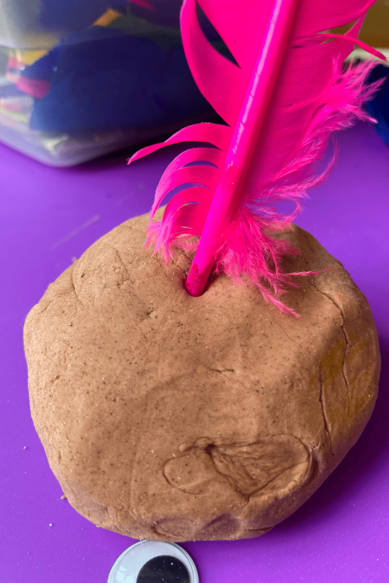 Play Dough Turkeys Thanksgiving Activity - Friends Art Lab