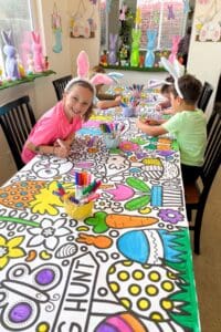 Easter Giant Coloring Poster - Friends Art Lab