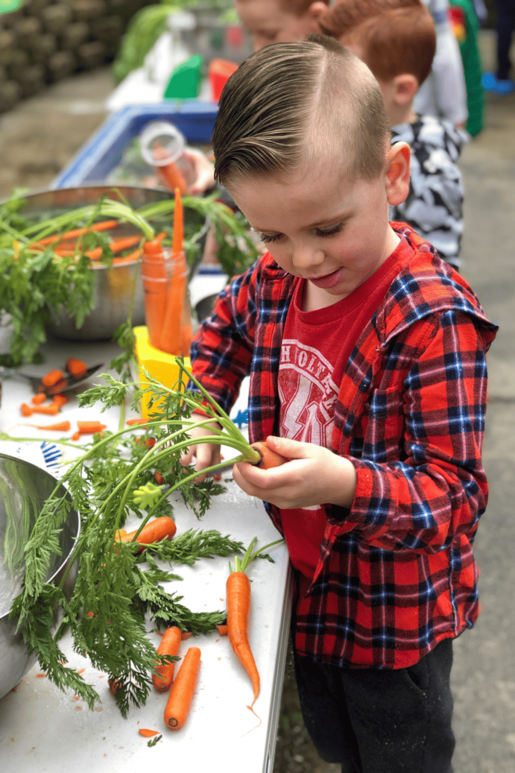 Bunny Bait Easter Sensory Table - Friends Art Lab