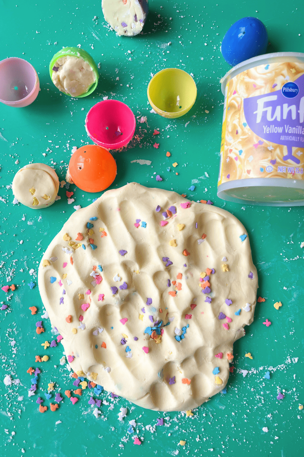 Easter Frosting Dough Sensory Activity - Friends Art Lab