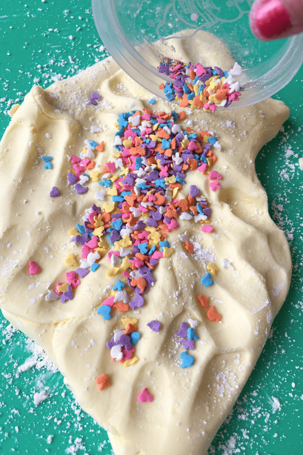 Easter Frosting Dough Sensory Activity - Friends Art Lab
