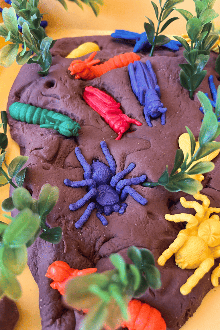 Insect Garden Play Dough Activity - Friends Art Lab