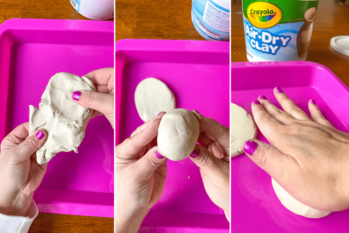 Air-Dry Clay Easter Eggs Art Activity - Friends Art Lab