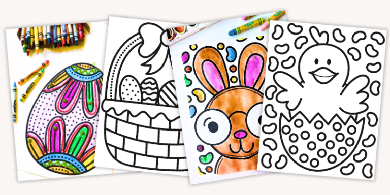 Roll & Draw Easter Egg Art - Friends Art Lab