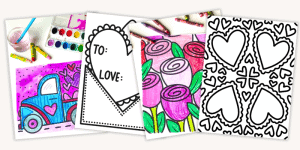Dry Erase Window Coloring Pages - Friends Art Lab