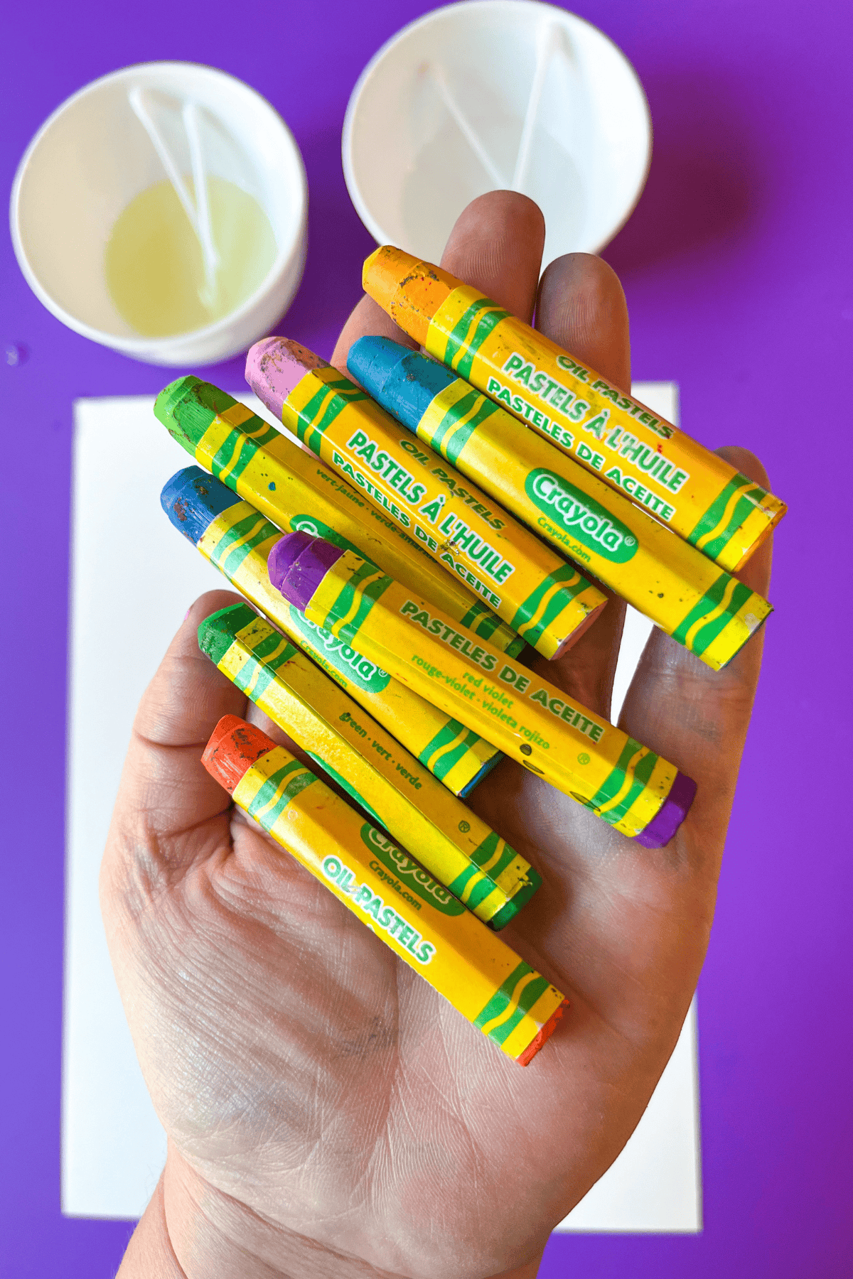 Painting with Oil Pastels – Process Art for Kids - Friends Art Lab
