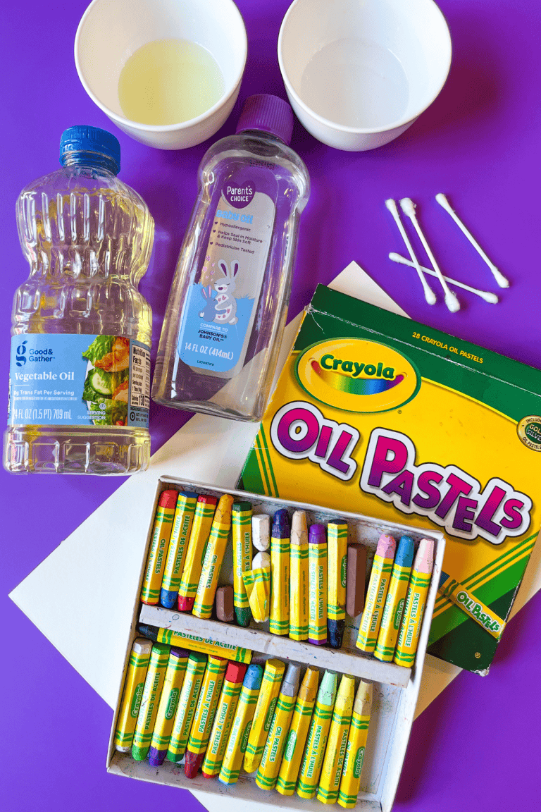 Painting with Oil Pastels – Process Art for Kids - Friends Art Lab