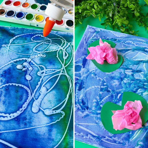 Claude Monet Art for Kids – Impressionist-Inspired Process Art ...