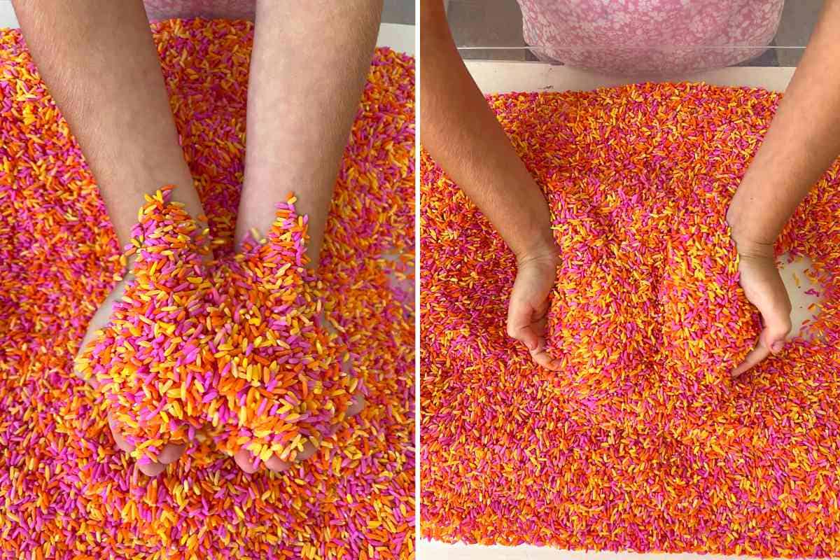 Letter Bead Sensory Bin – Preschool Literacy Activity - Friends Art Lab