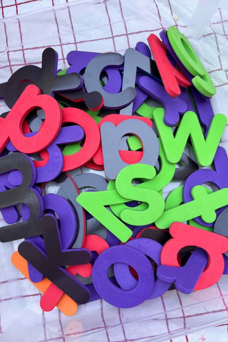 Preschool Letter Memory Game - Friends Art Lab