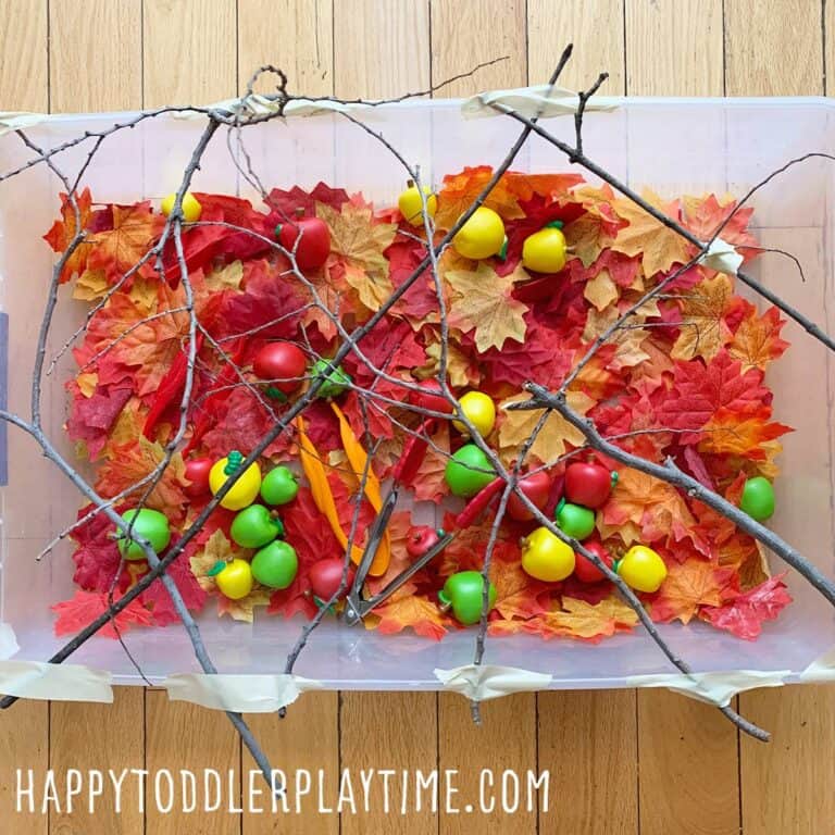 20 Fall Sensory Bins for Preschoolers - Friends Art Lab