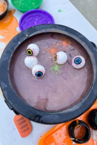 Witch’s Brew Halloween Sensory Bin: Magical Fun for Kids - Friends Art Lab