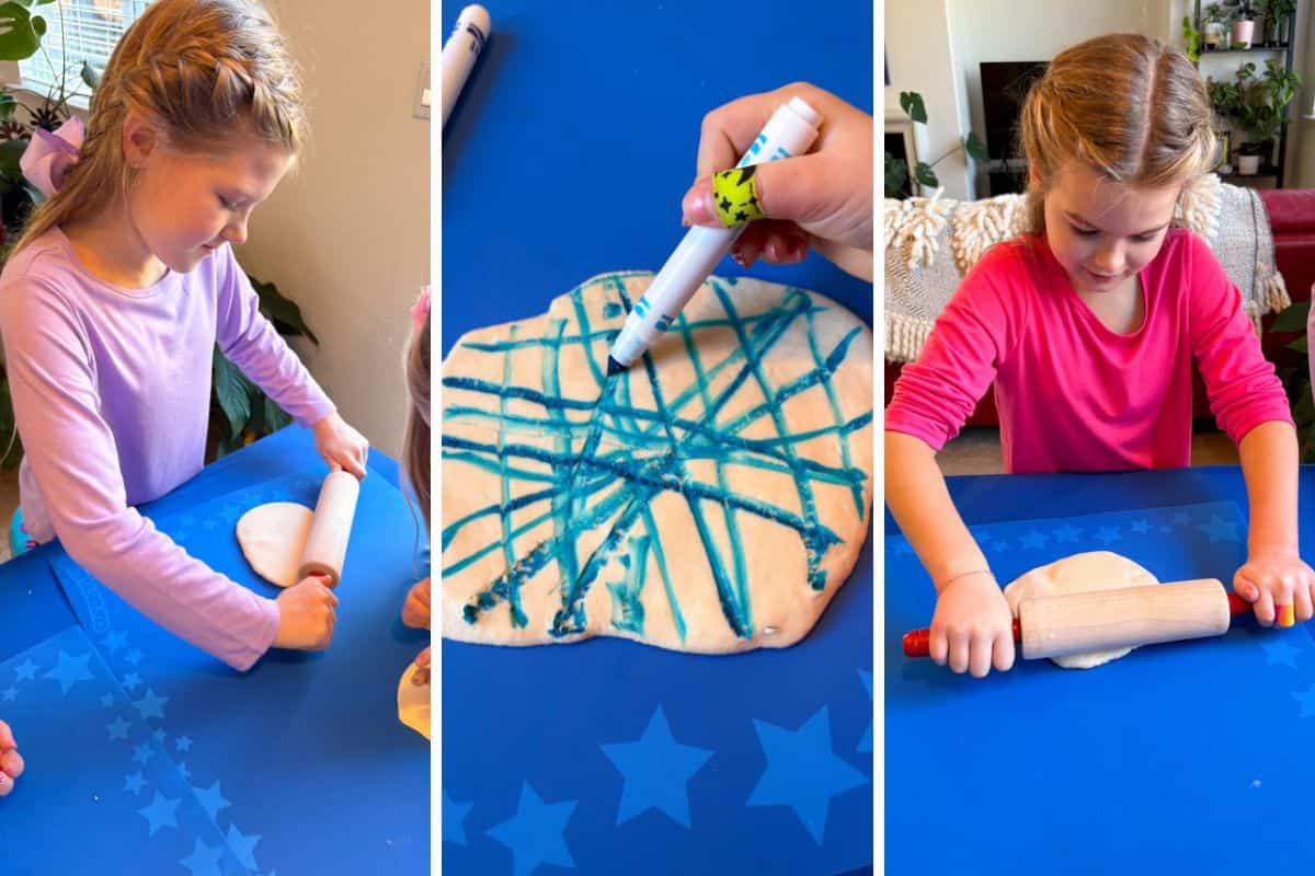 Drawing on Play Dough Sensory Activity - Friends Art Lab