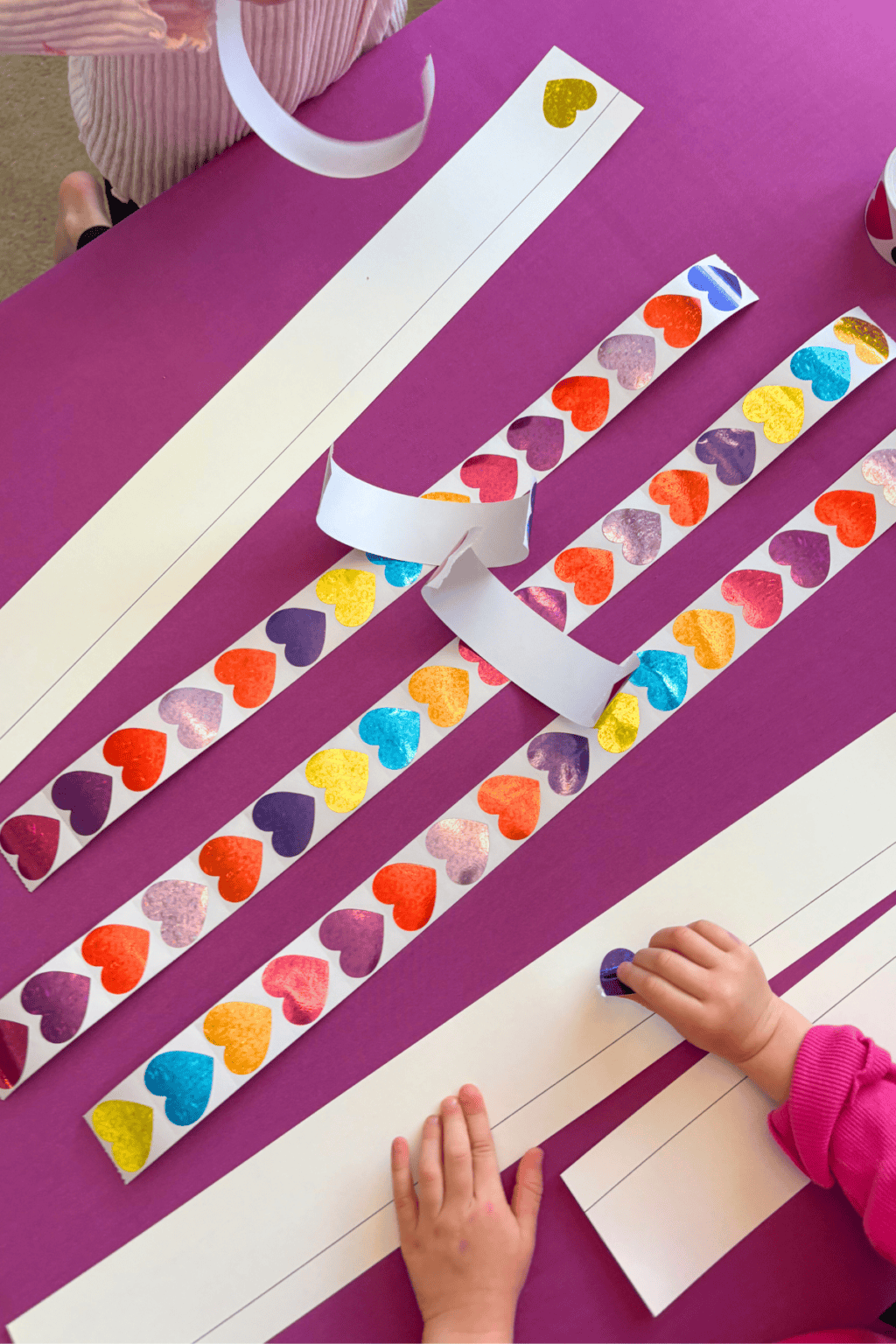 Valentine’s Day Headbands for Preschoolers - Friends Art Lab