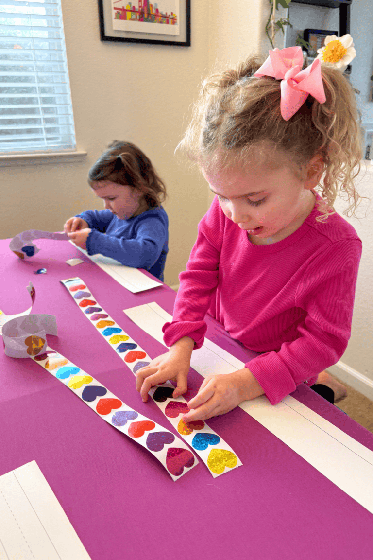Valentine’s Day Headbands for Preschoolers - Friends Art Lab