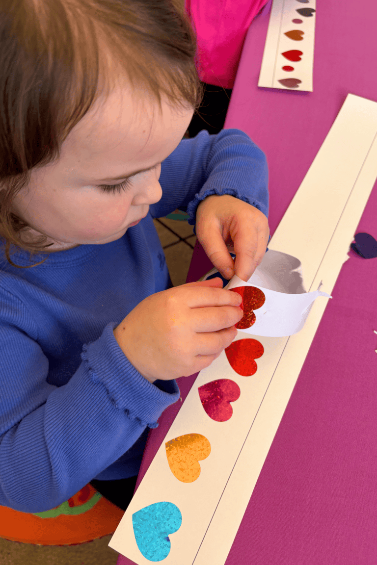 Valentine’s Day Headbands for Preschoolers - Friends Art Lab