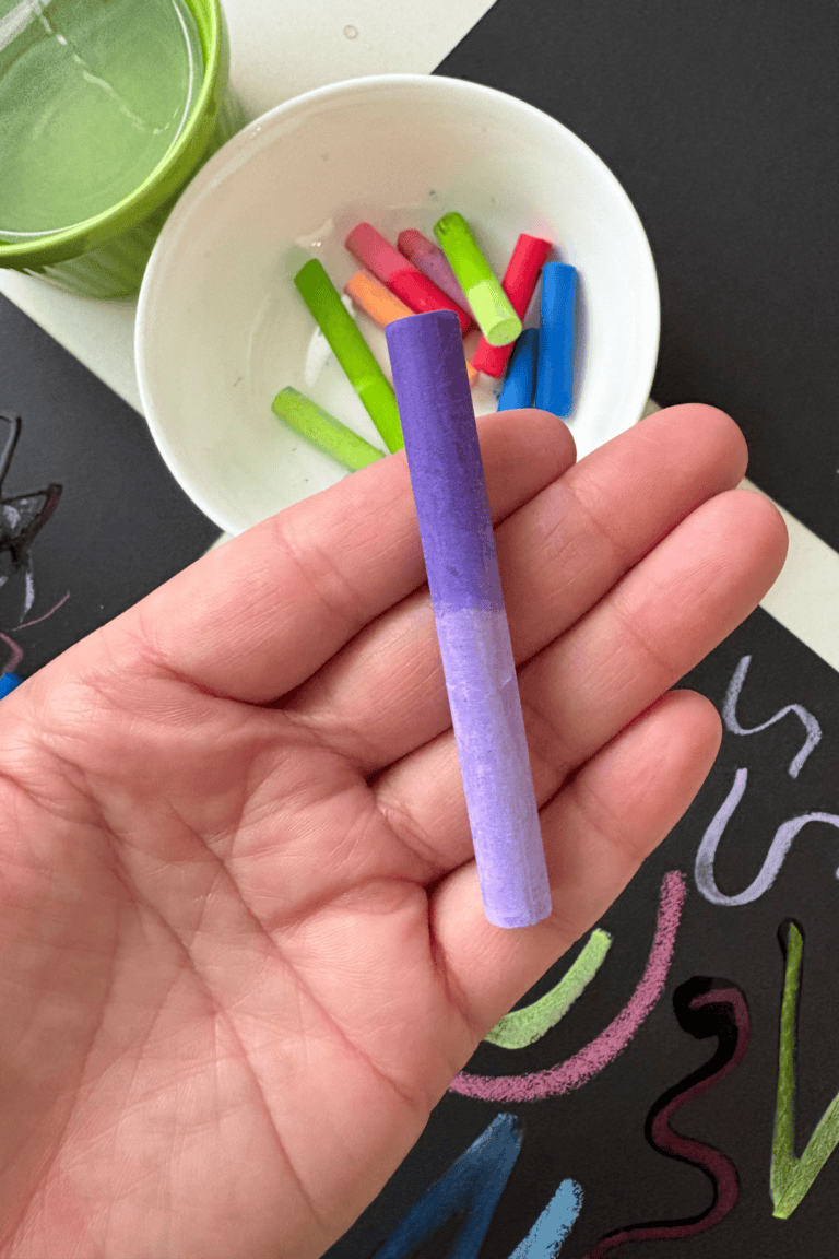 Chalk Art for Kids - Exploring Wet vs. Dry Chalk - Friends Art Lab