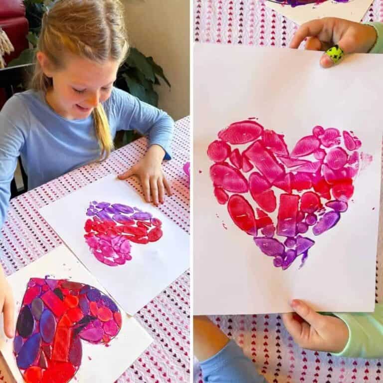 Heart Art Projects for Kids - Friends Art Lab