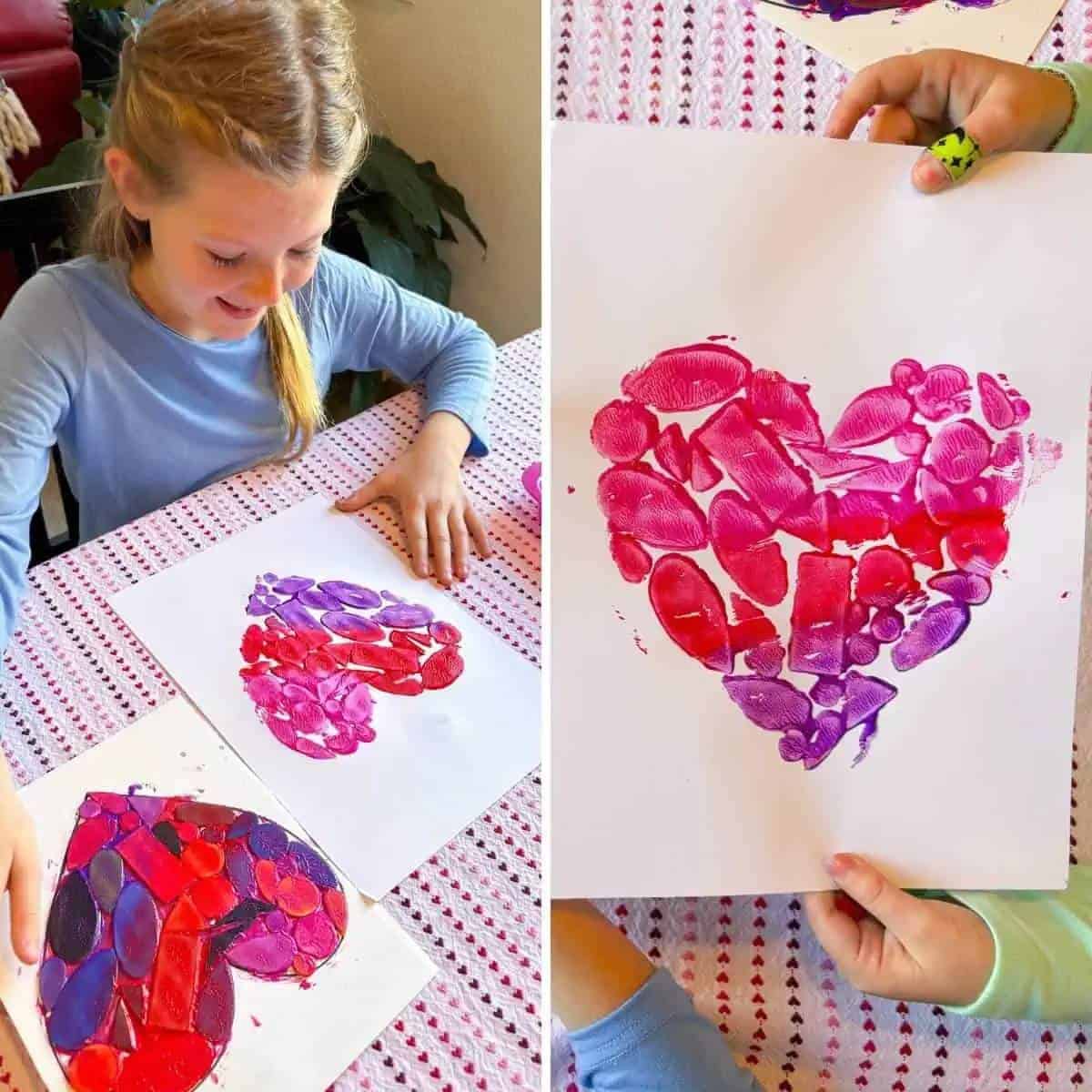 Heart Art Projects for Kids - Friends Art Lab
