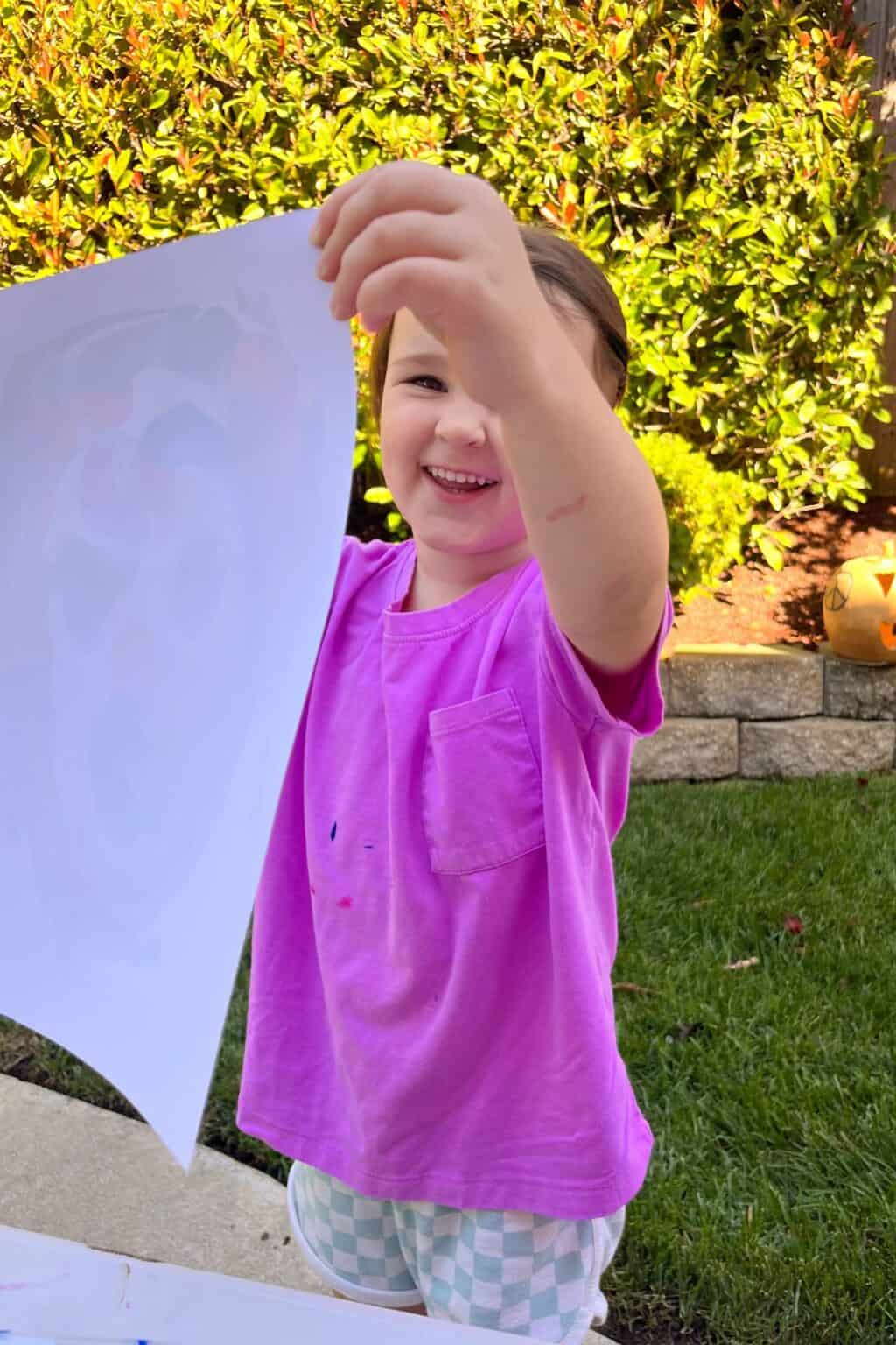 Preschool Portrait Printmaking Face Painting - Friends Art Lab