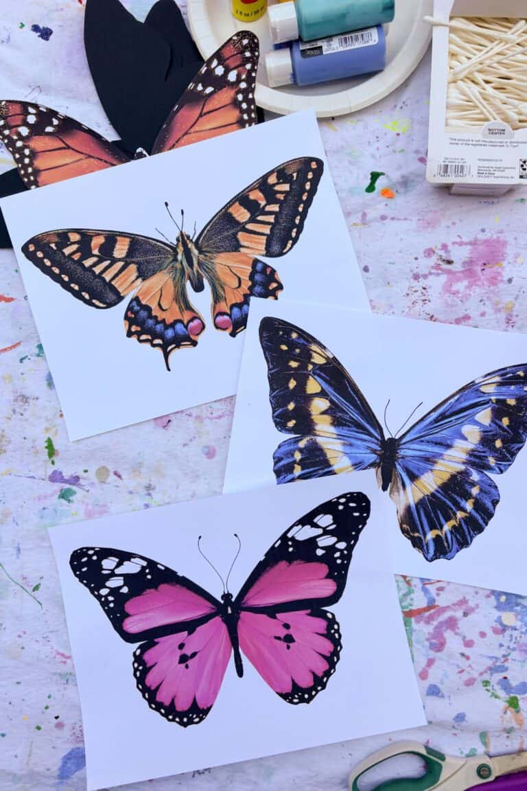 Butterfly Art Activity for Preschoolers - Friends Art Lab