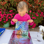 Coloring Page Foil Prints - Friends Art Lab